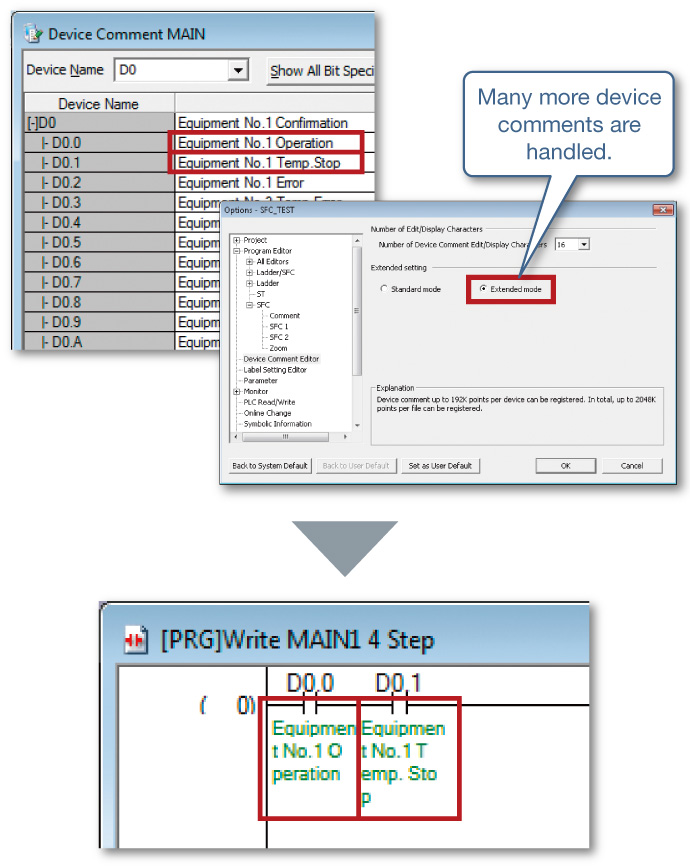 Comment Improving design and debug efficiency | GX Works2 ...