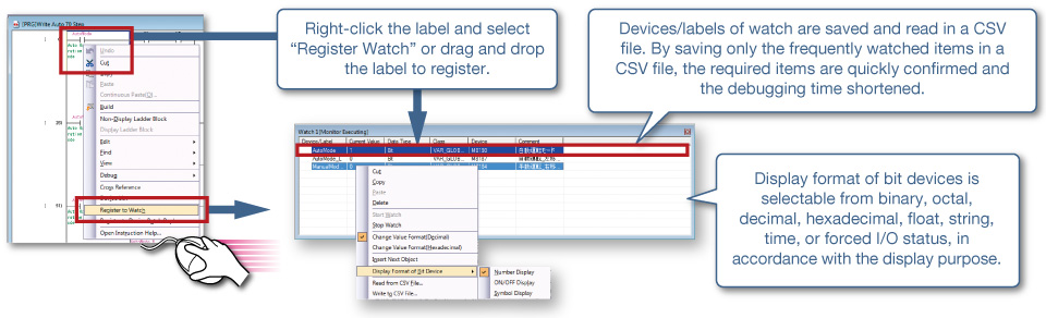 Debugging Improving design and debug efficiency | GX Works2 | Programmable Controllers MELSEC ...