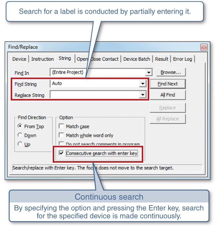 Ladder input Improving design and debug efficiency | GX Works2 ...