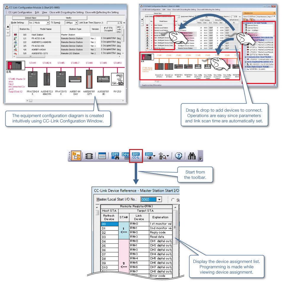 Parameter setting Improving design and debug efficiency | GX Works2 | Programmable Controllers ...