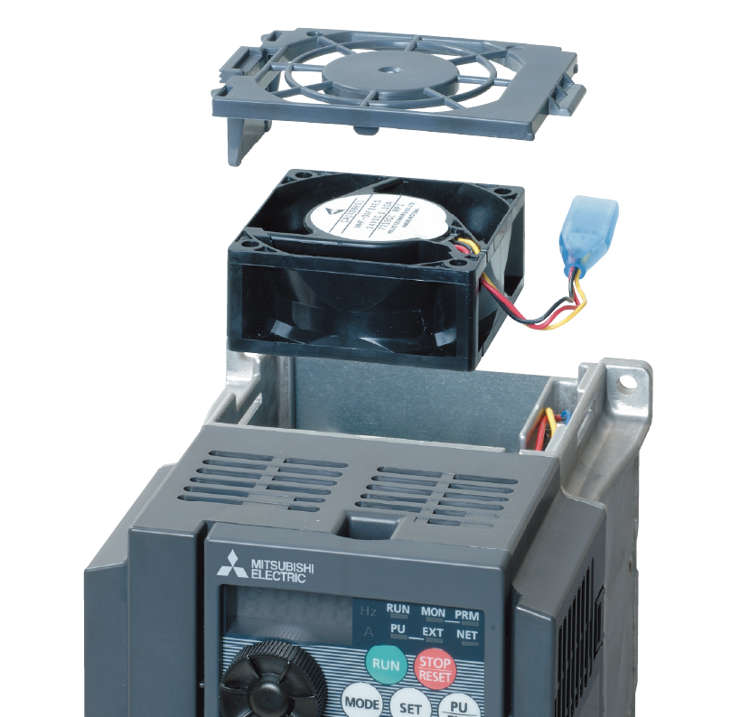 Easy maintenance | Inverters-FREQROL-D700 Series | Products | MITSUBISHI ELECTRIC Factory Automation