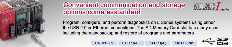 CPU Interface MELSEC-L Series Product Features Programmable Controllers ...