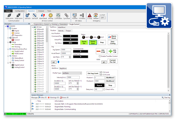 Feature | Motion Control Software SWM-G | Motion Controllers ...