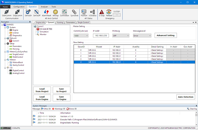 Features Motion Control Software SWM-G Embedded type Servo System ...
