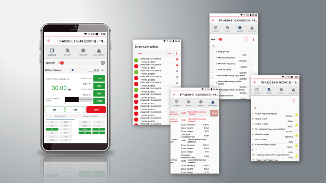 Feature FR Configurator Mobile | Inverters-FREQROL Software | Products ...