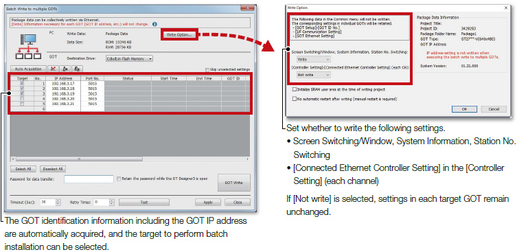 Support startup work Feature | MELSOFT GT Works3 | Human-Machine ...