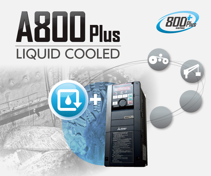 FR-A800 Plus Liquid cooled type | Inverters-FREQROL-A800 Plus Series ...
