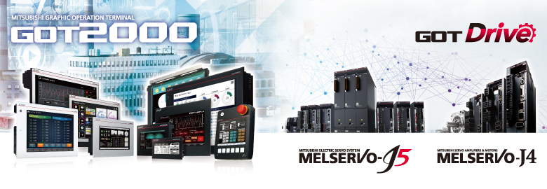 GOT Drive Control (Servo) Interactive Solutions | GOT2000 Series | Human-Machine Interfaces(HMIs ...