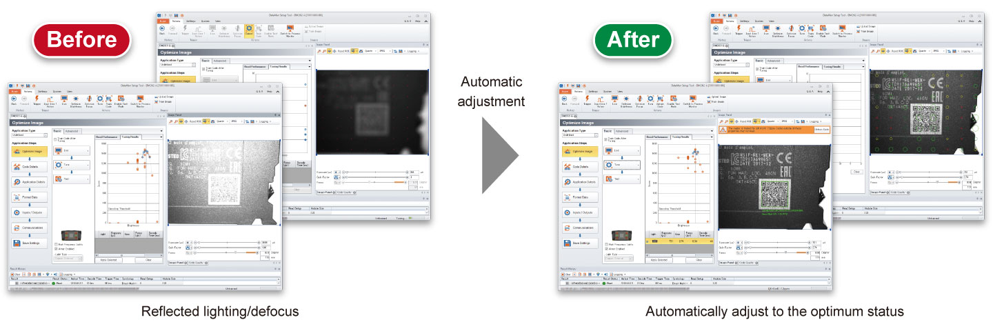 Configuration tool | MELSENSOR Code Reader | Products | MITSUBISHI ...