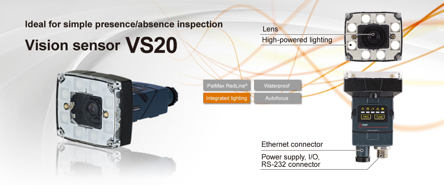 Features Vision Sensor VS20 | MELSENSOR Vision Sensor | Products | MITSUBISHI ELECTRIC Factory ...